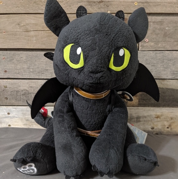 Toothless Plush Build A Bear Saddle